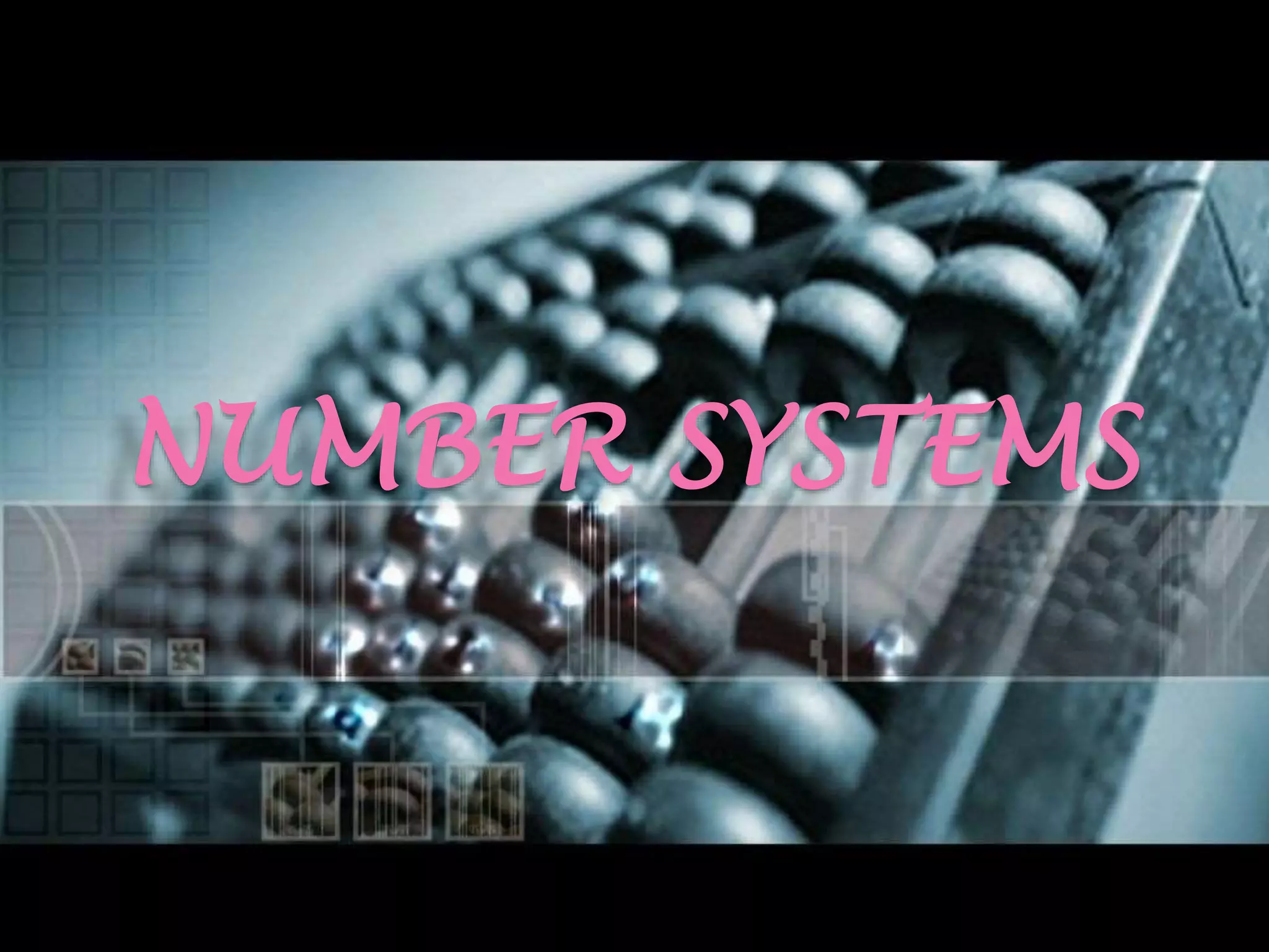 Maths number system | PPTX