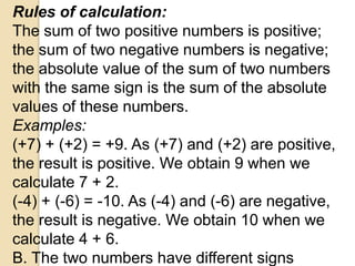 Maths number system | PPTX