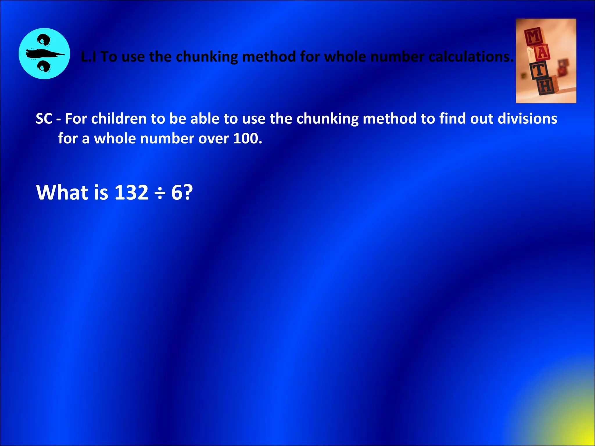 Maths Powerpoint Division | PPT