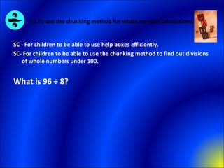 Maths Powerpoint Division | PPT