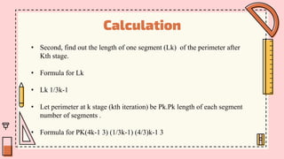 The Koch Snowflake Theory | PPTX