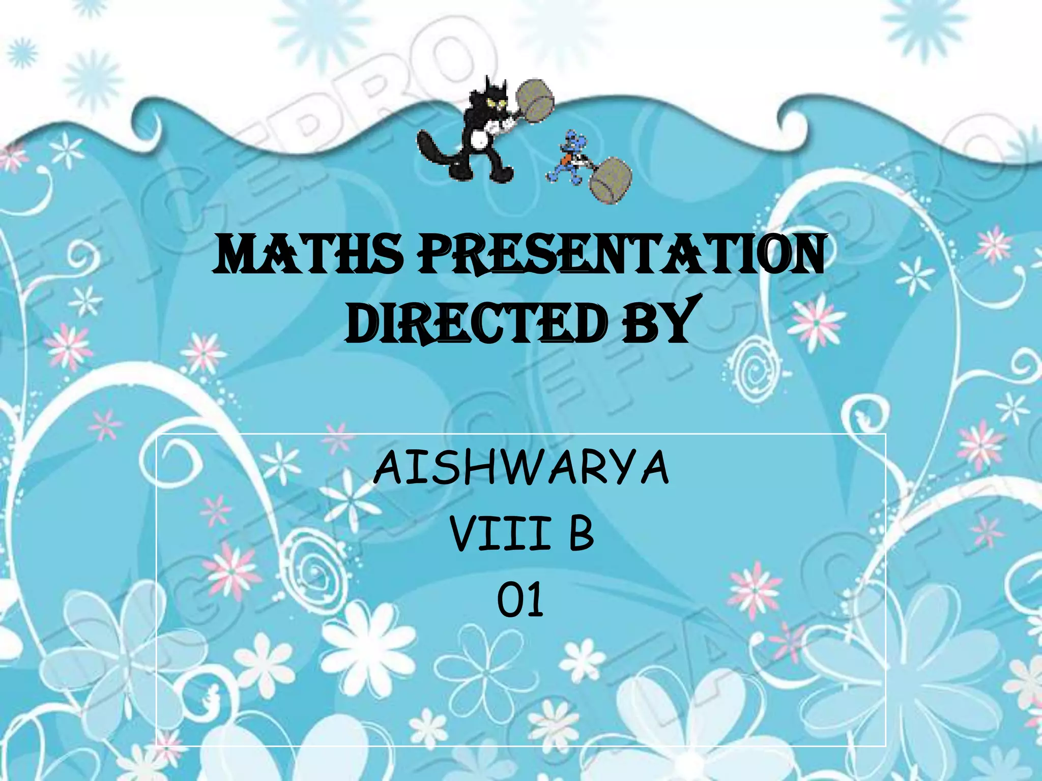 Maths presentation | PPT