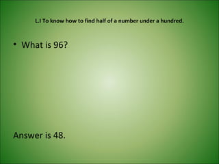 Maths Starter | PPT