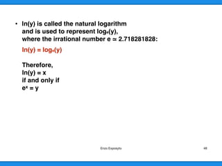 MATHS SYMBOLS - #5 - LOGARITHMS - LOG(y) - LN(y) - THEIR PROPERTIES ...