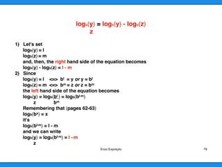 MATHS SYMBOLS - #7 - LOGARITHMS, LOG of a PRODUCT, LOG of a QUOTIENT ...