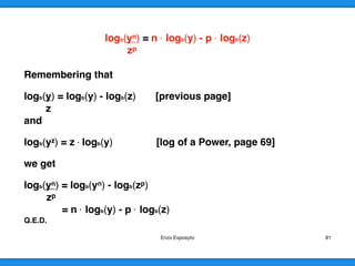 MATHS SYMBOLS - #7 - LOGARITHMS, LOG of a PRODUCT, LOG of a QUOTIENT ...