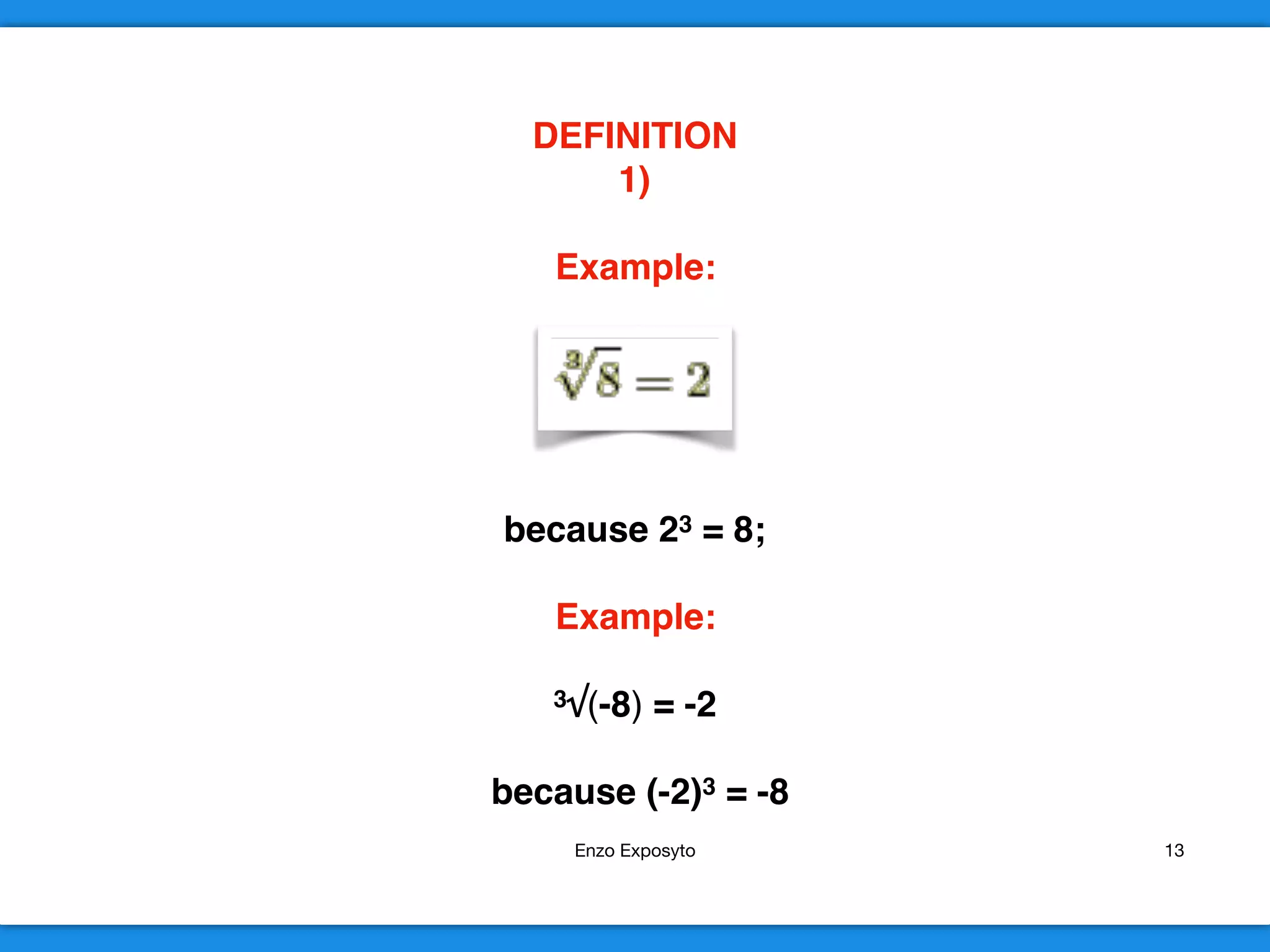 MATHS SYMBOLS - ROOTS - #1 - SQUARES and SQUARE ROOTS - DEFINITIONS | PPT