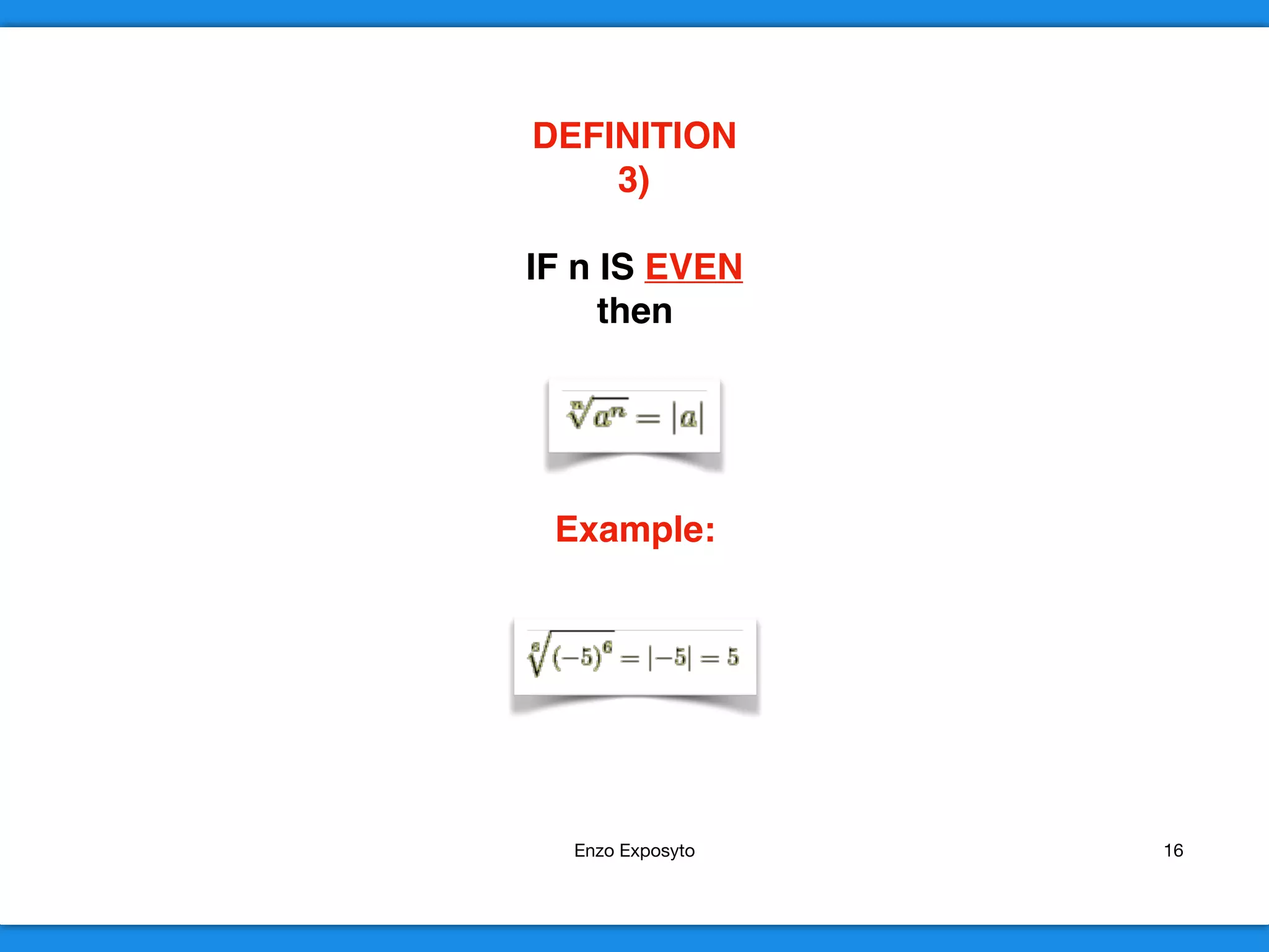 MATHS SYMBOLS - ROOTS - #1 - SQUARES and SQUARE ROOTS - DEFINITIONS | PPT