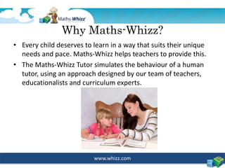 Maths-Whizz for Parents | PPTX