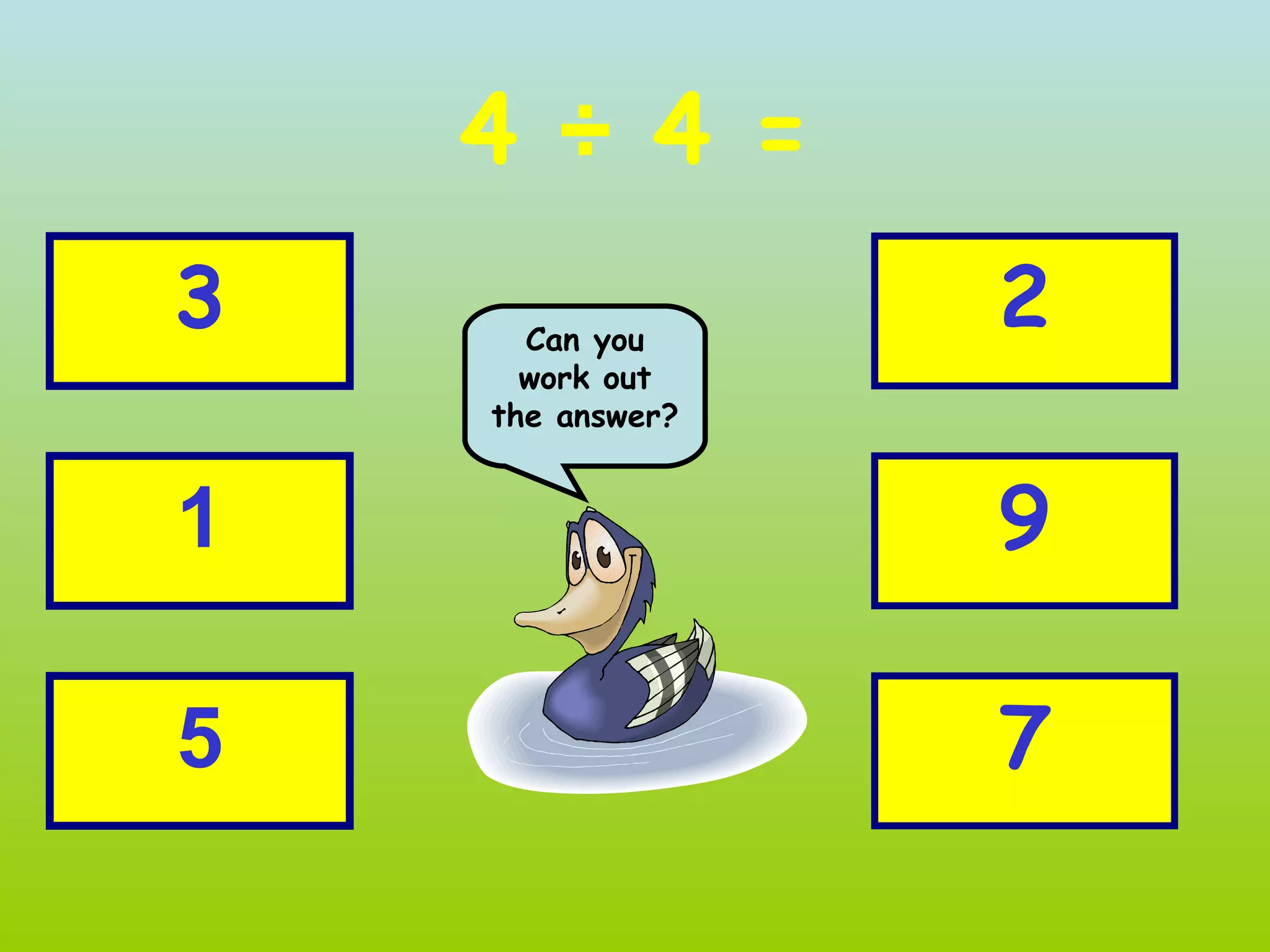 Maths X4 Table Game With Duck | PPT