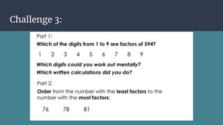 Year 6 Maths Powerpoint- Finding Factors | PPTX