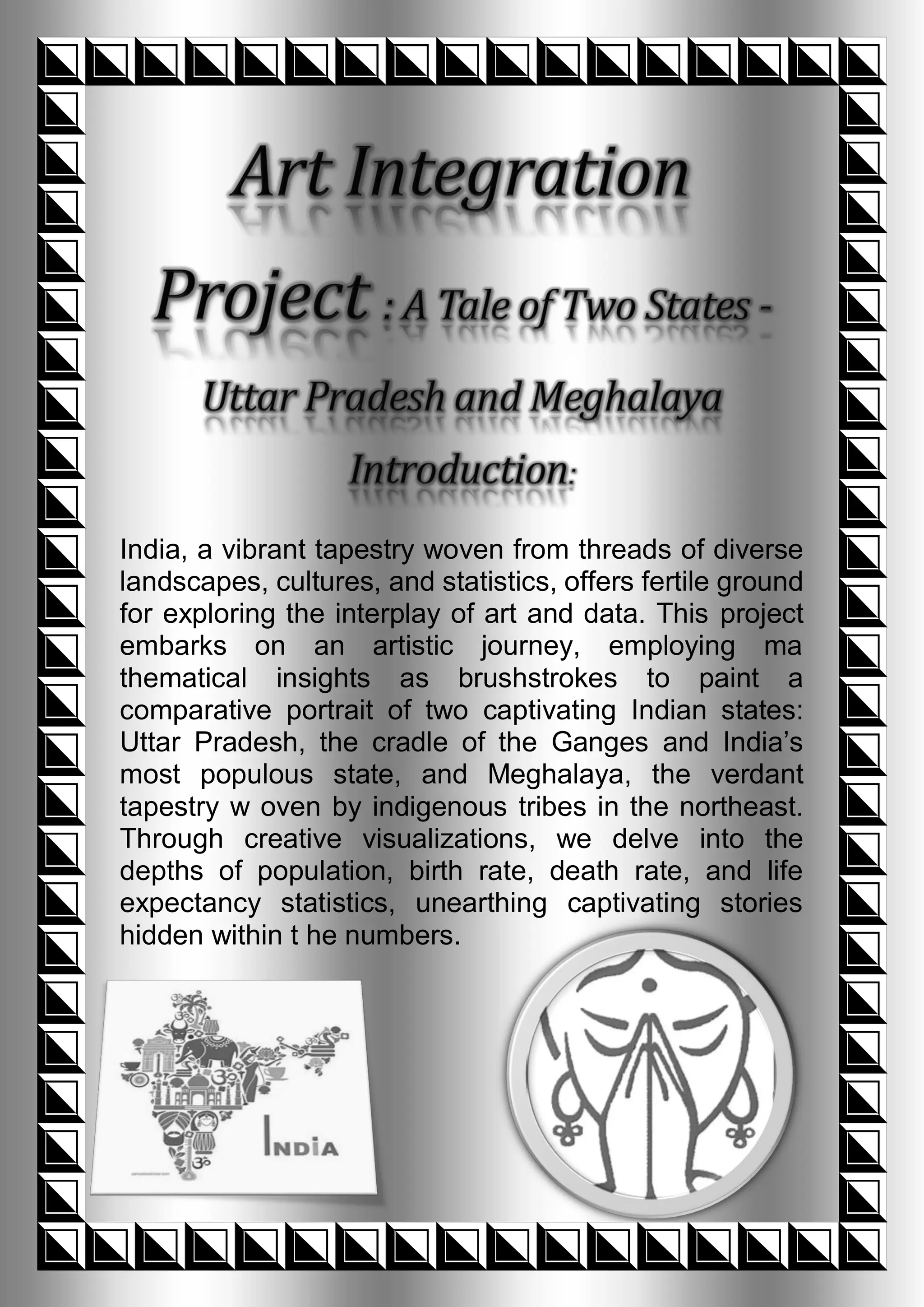 Maths class 12 art integrated project on Uttar Pradesh and Meghalaya.pdf