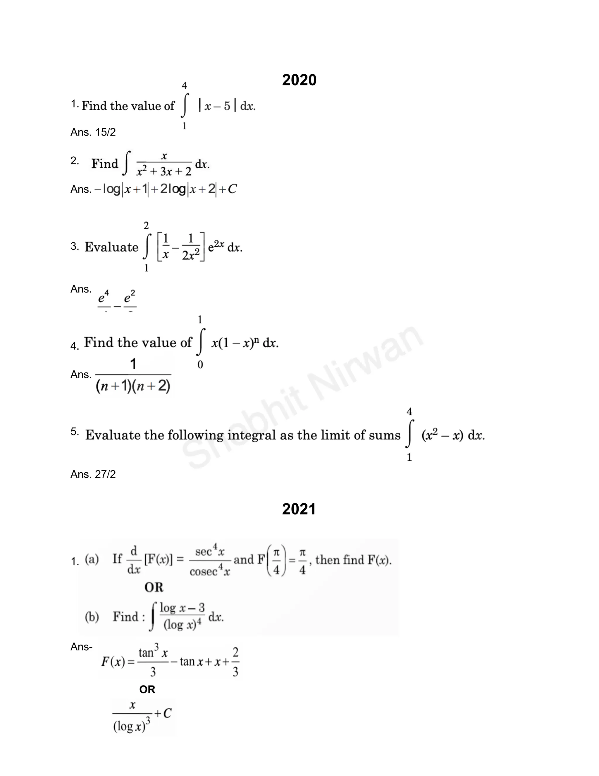 Maths 12th Chapterwise PYQs_Shobhit Nirwan.pdf