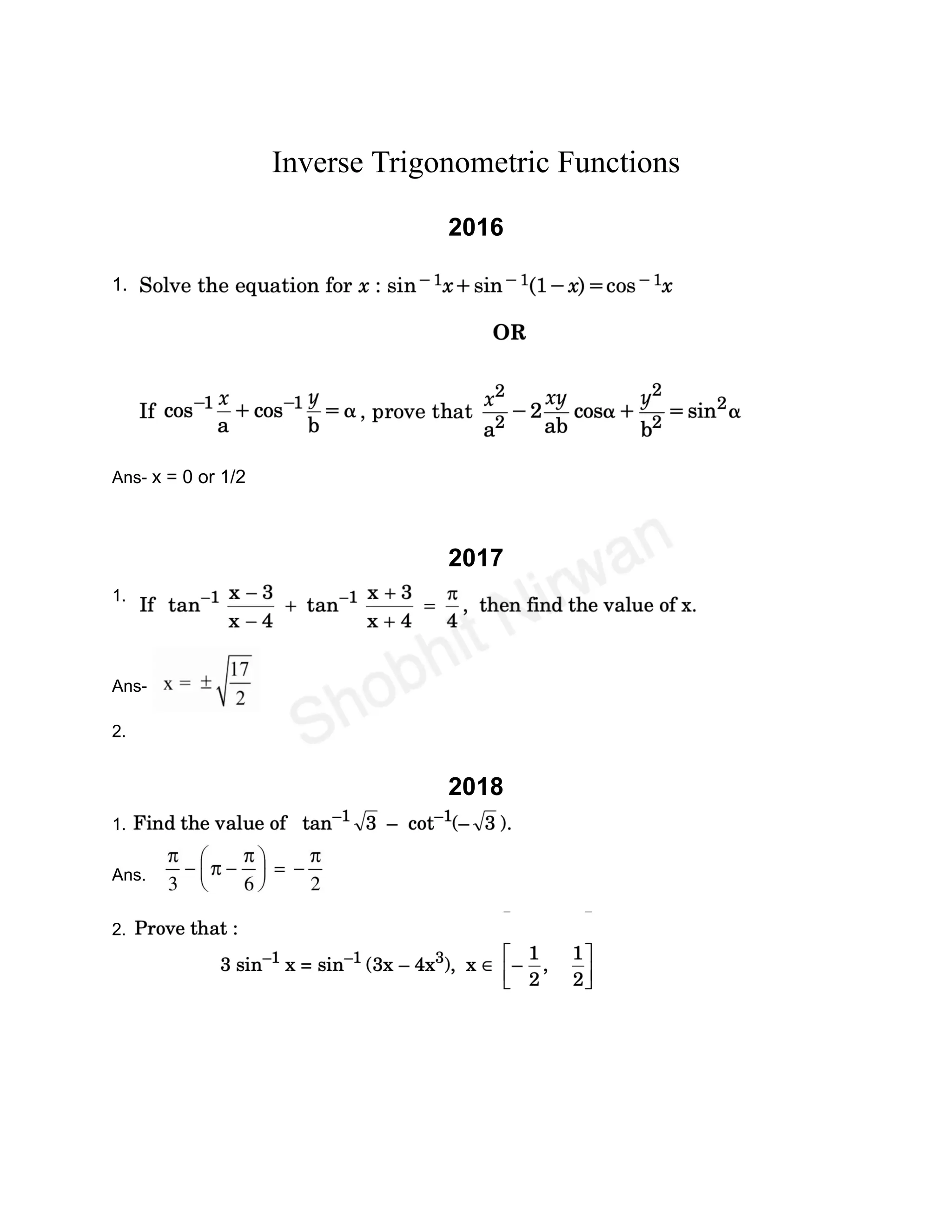 Maths 12th Chapterwise PYQs_Shobhit Nirwan.pdf