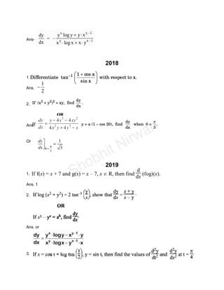 Maths 12th Chapterwise PYQs_Shobhit Nirwan.pdf