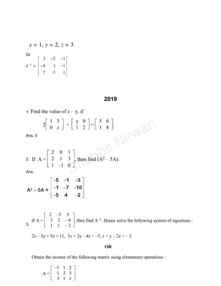 Maths 12th Chapterwise PYQs_Shobhit Nirwan.pdf