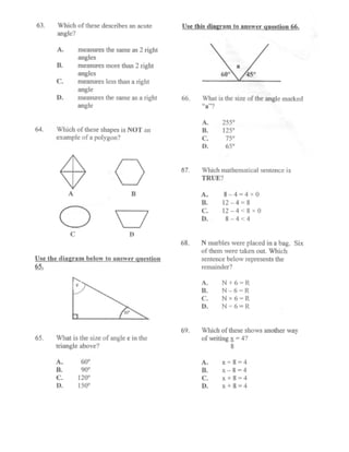 Maths1 first gsat | PDF