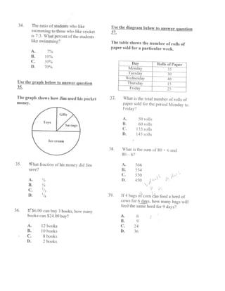 Maths1 first gsat | PDF