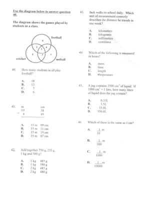 Maths1 first gsat | PDF