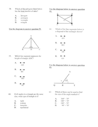 Maths1 first gsat | PDF