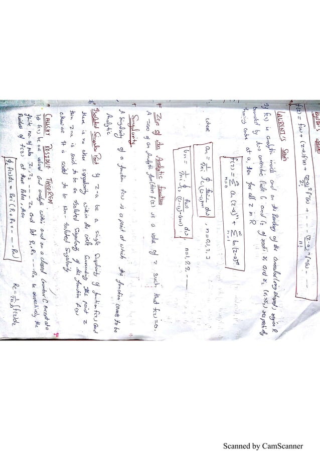 Engineering mathematics- 3 unit wise formula and methods | PDF