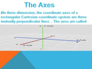 Maths 3 dimensional geometry | PPT