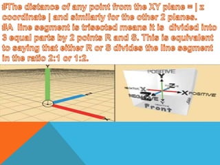 Maths 3 dimensional geometry | PPT