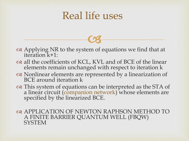 ROOT OF NON-LINEAR EQUATIONS | PPTX