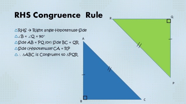 Congruence Of Triangle