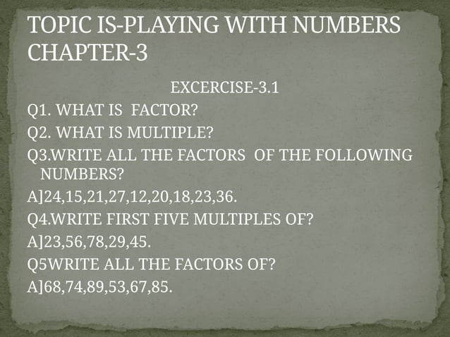 MATH SAMPLE QESTION 1234560WORKSHEET- 1.pptx | Physics | Science