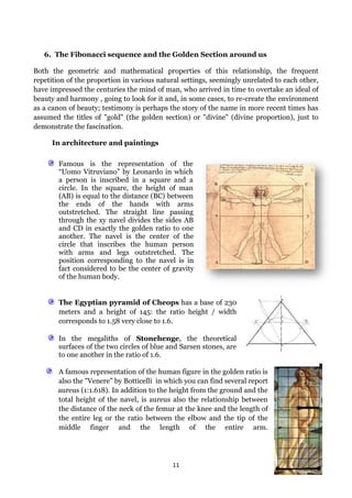 Fibonacci Sequence In Art And Architecture