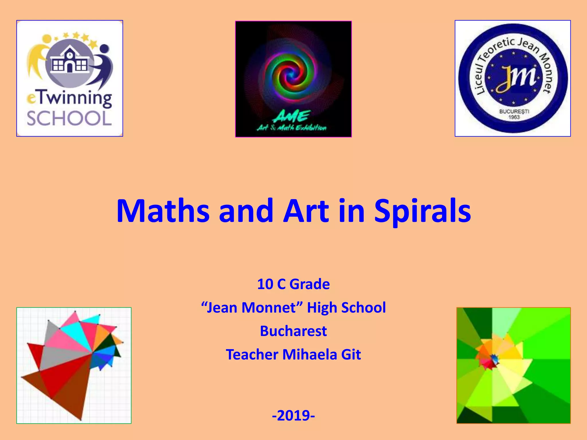 Maths and art in spirals i | PPTX