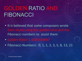 Maths and music ppt | PPTX