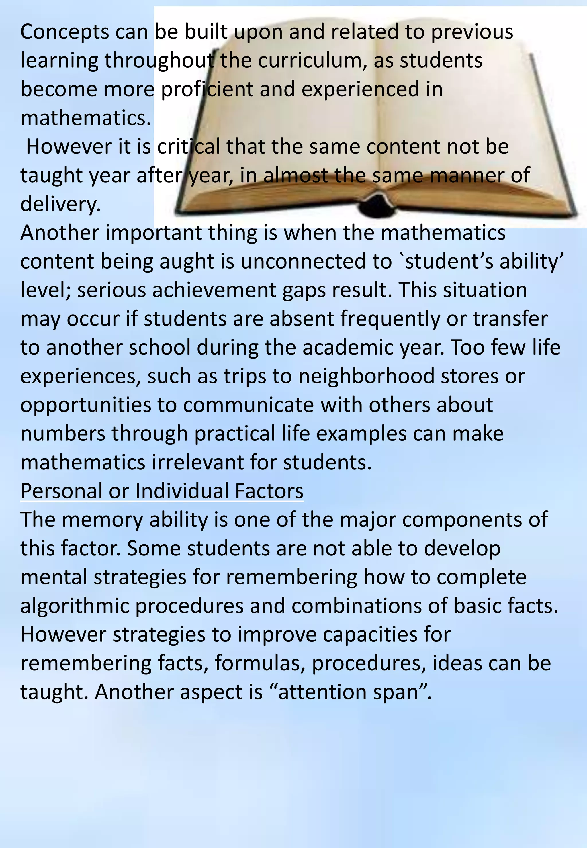 MathEMATICS ARTICLE | PPTX