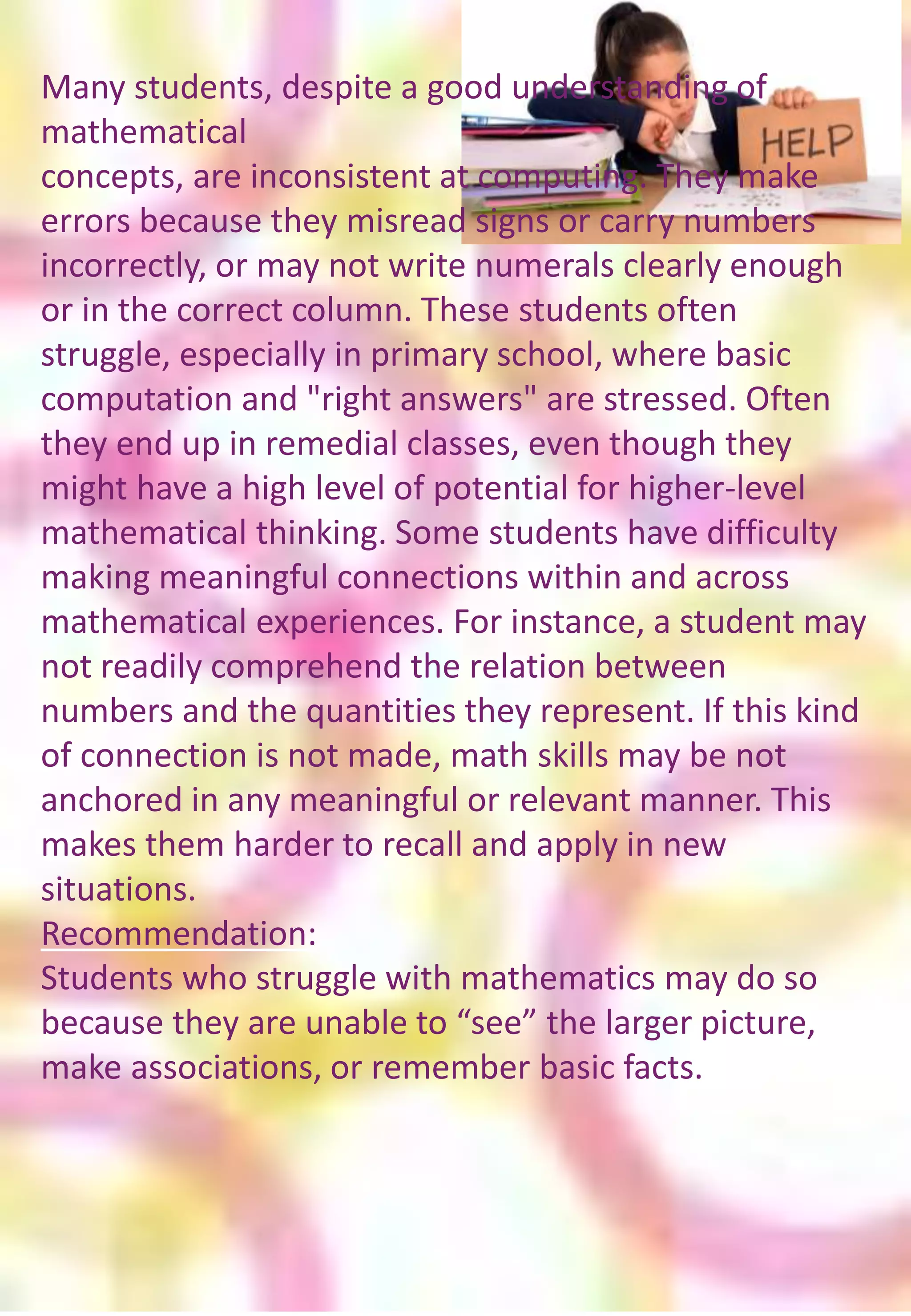 MathEMATICS ARTICLE | PPTX