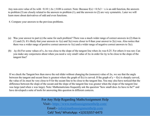 Maths Assignment Help | PPT