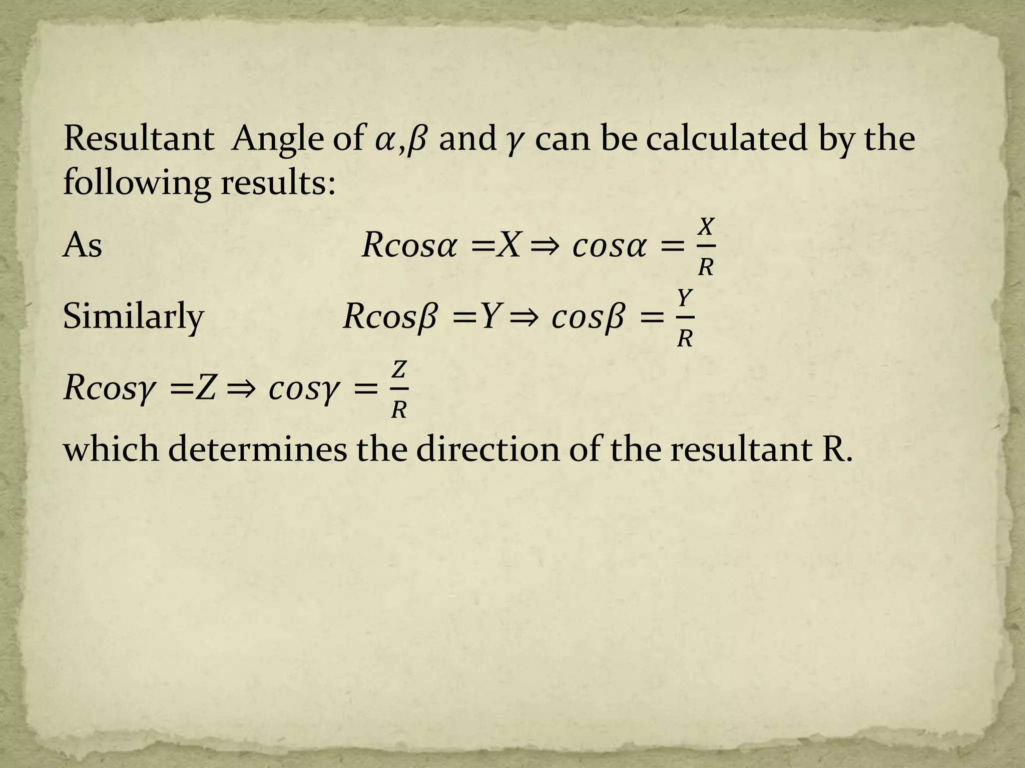 Composition of Forces | PPTX