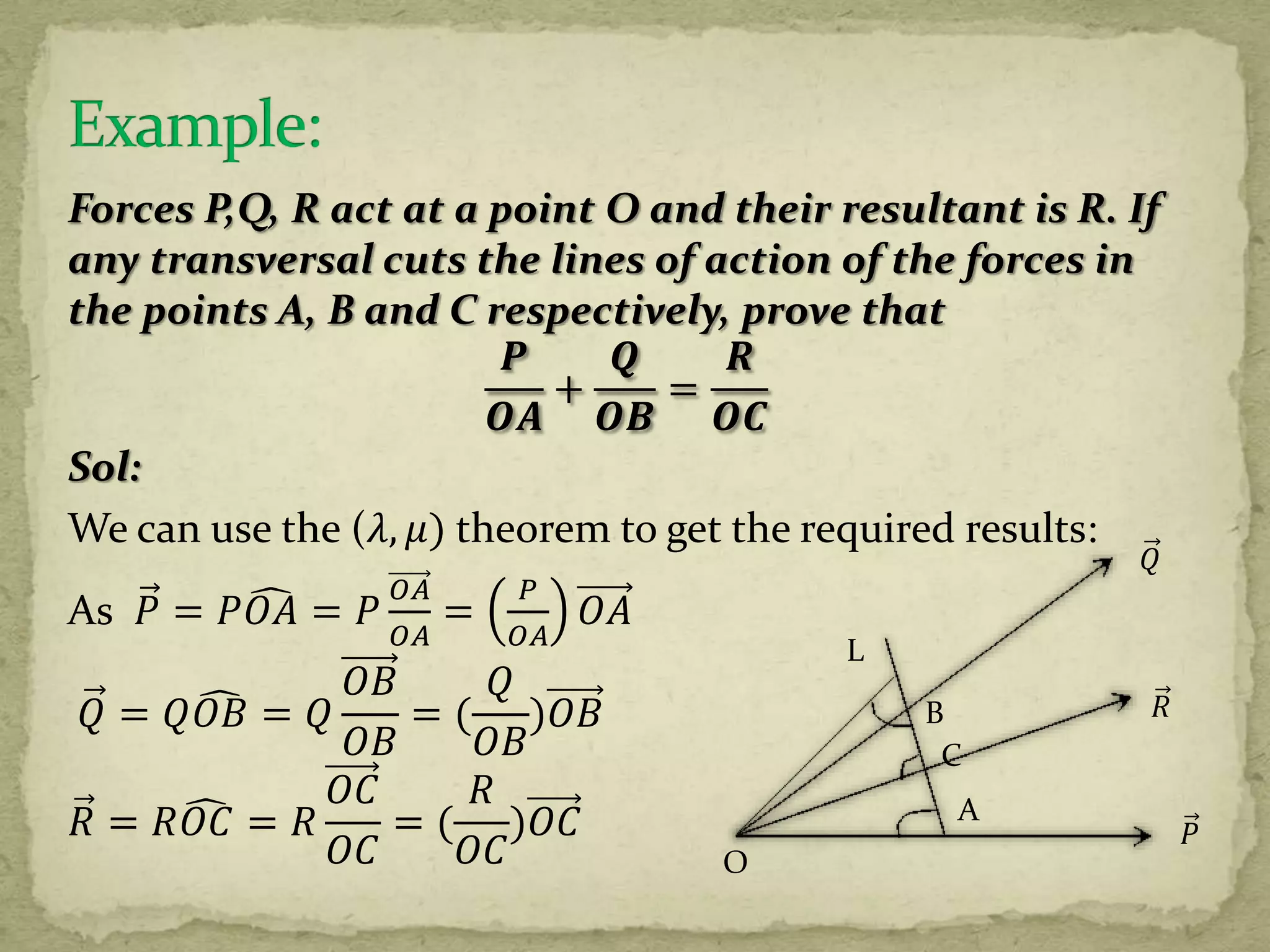 Composition of Forces | PPTX