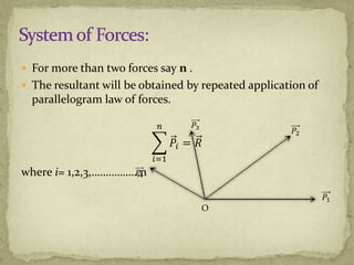 Composition of Forces | PPTX