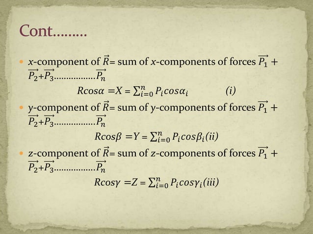 Composition of Forces | PPTX