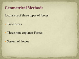 Composition of Forces | PPTX