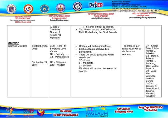MATHSCI ACTIVITY PLAN.docx | Board Games and Puzzles | Games and Puzzles