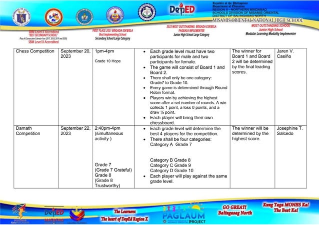 MATHSCI ACTIVITY PLAN.docx | Board Games and Puzzles | Games and Puzzles