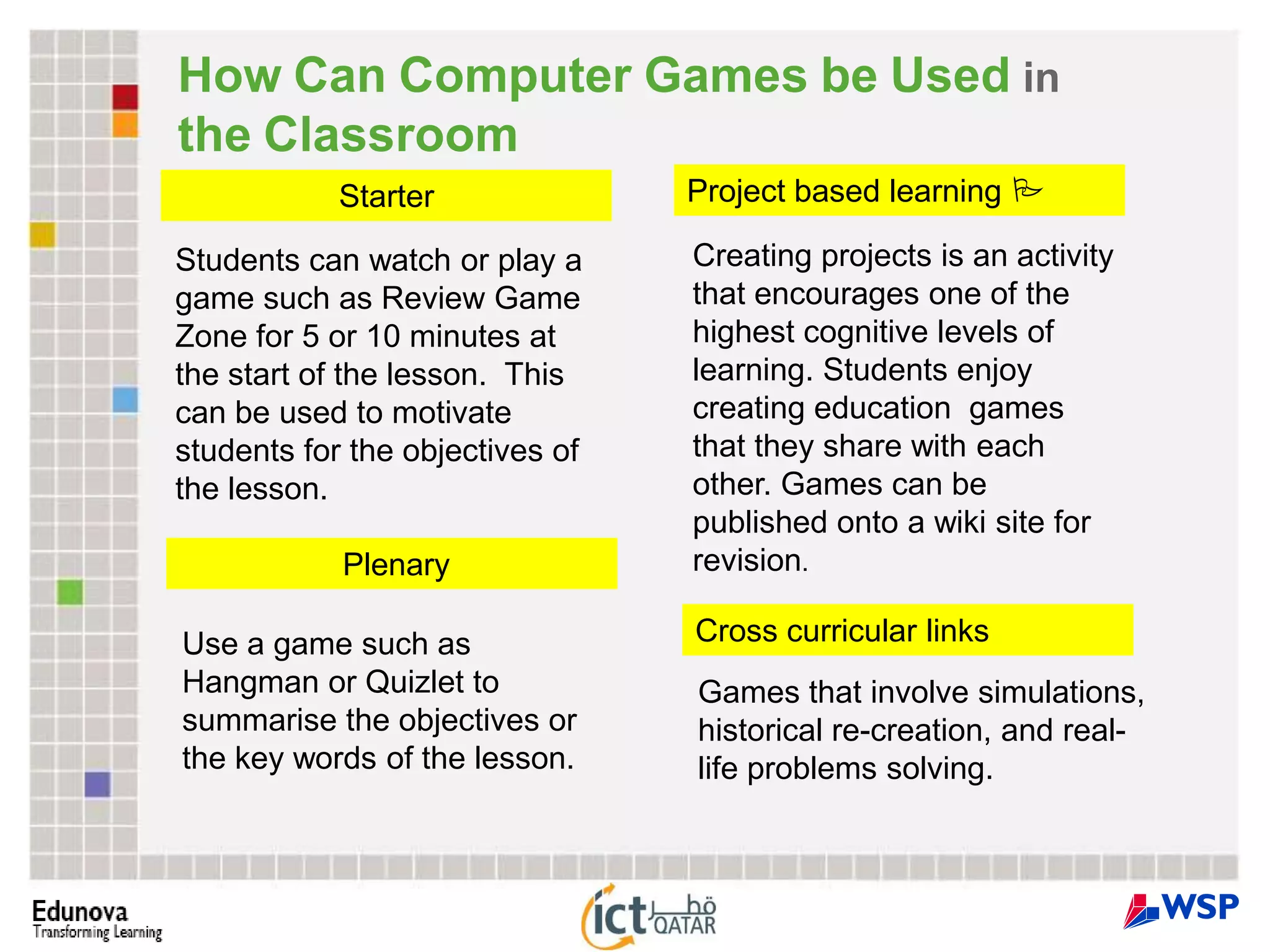 Math & Science Computer Games | PPT