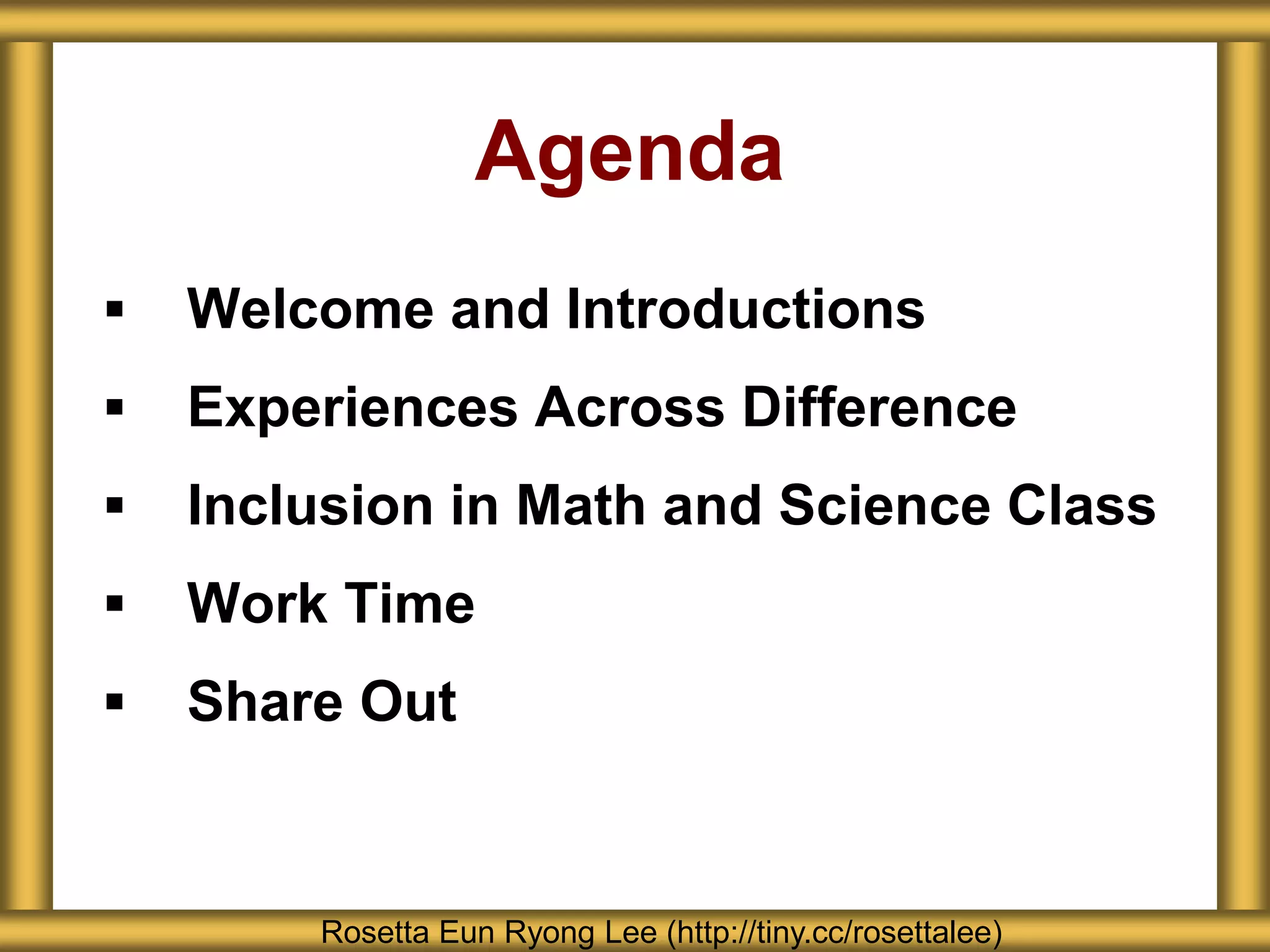 MTI Inclusion in Math and Science Classrooms | PPT