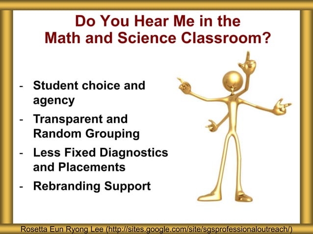 MTI Inclusion in Math and Science Classrooms | PPT