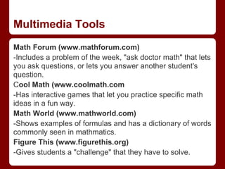 Math sciencespotlightpresentation | PPT