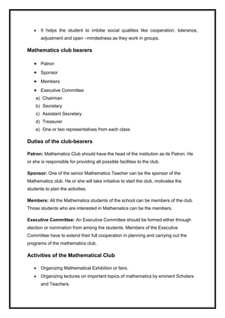 Maths club assignment (1) pdf | PDF