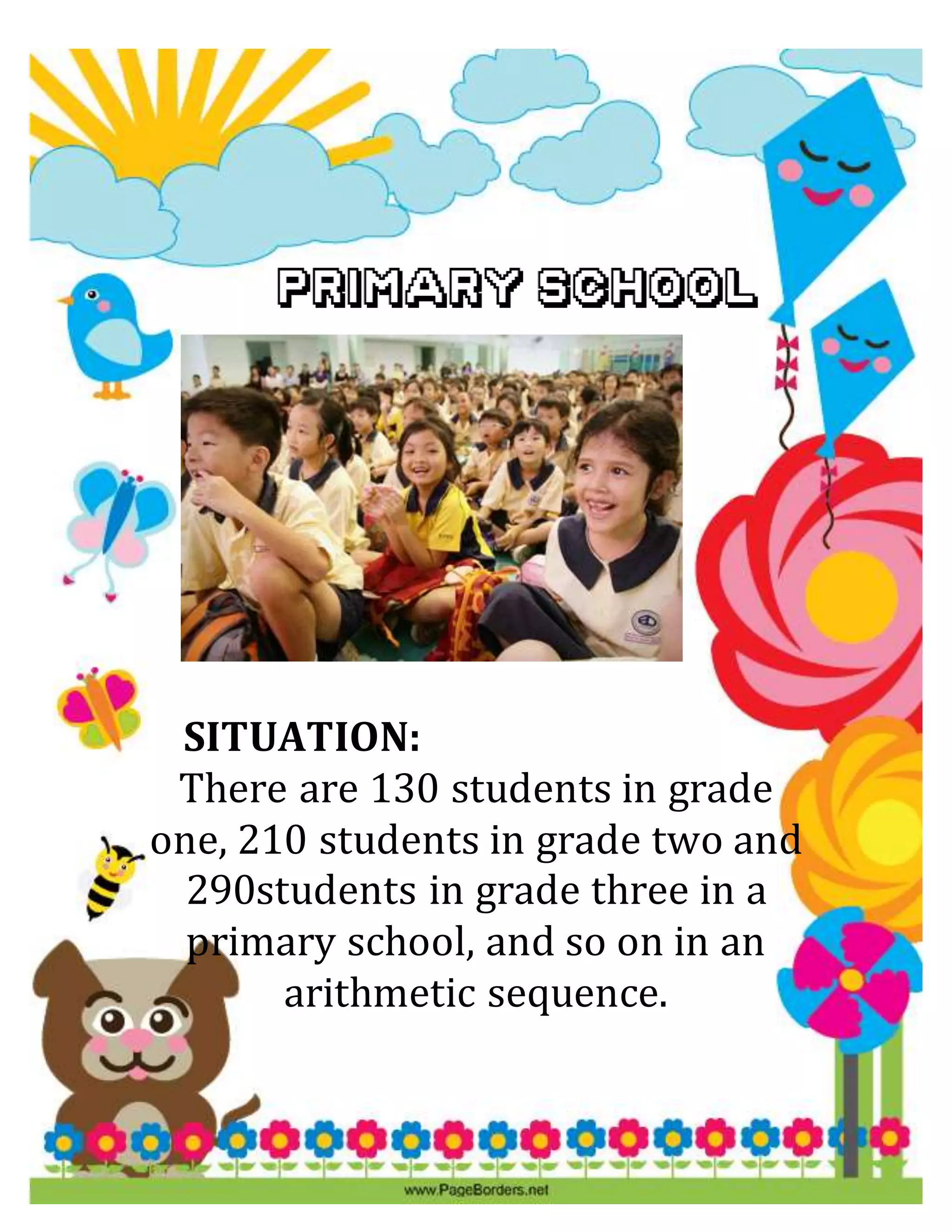 Arithmetic Sequence Real Life Problems | DOCX