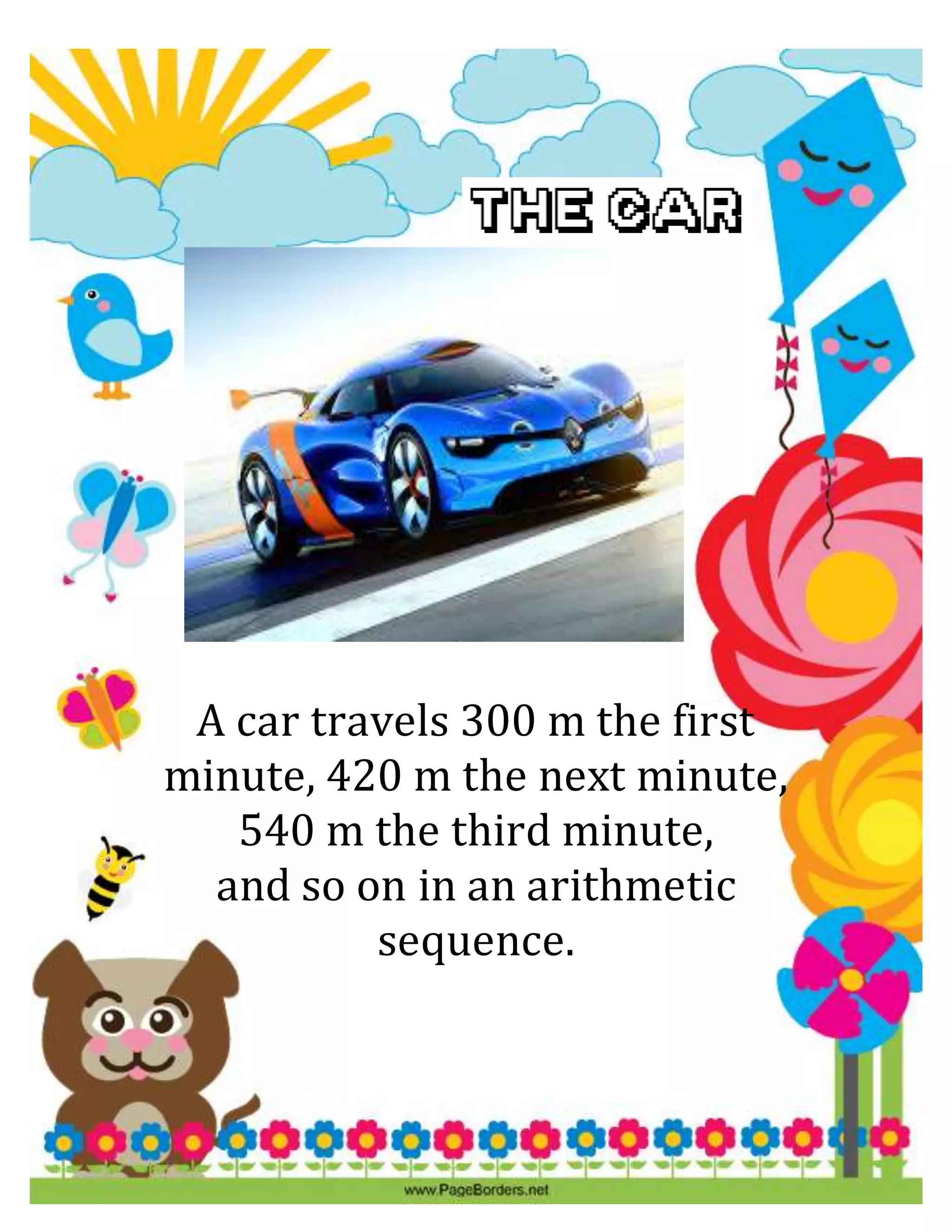 Arithmetic Sequence Real Life Problems | DOCX